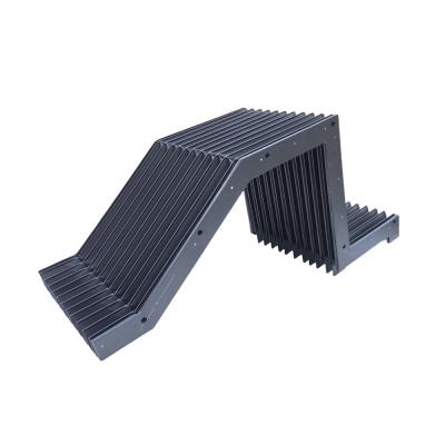 China Customized Industrial Machine Bellow Cover PVC CNC Bellow Cover High Temp Resistant for sale