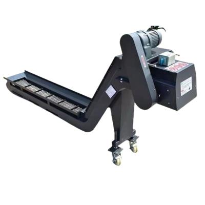 China Belt Type Steel Cnc Mill Chip Conveyor For Removal Mining / Stone / Corn Chips for sale