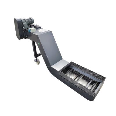 China Customized Flat Rubber Belt CNC Chip Conveyor Horizontal Type For Metalworking for sale
