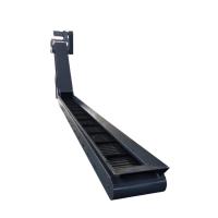 China Automatic Steel Inclined Belt Conveyor For Potato Chips And Collecting Iron Fillings for sale