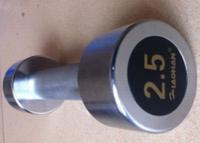 China S45C Material Gym Fitness Dumbbell CR Plating Color ISO 9001 Approved for sale