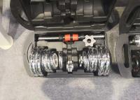 China Stainless Handle 5kg CR Plating Gym Fitness Dumbbell for sale