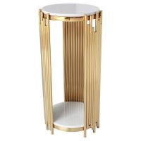 China Stainless Steel 60cm Height Side Sofa Table Living Room Set for sale