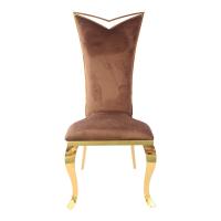 China Velvet Simple Chair - Light Luxury Design - 7kgs Gross Weight for sale