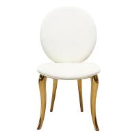 China Leather Light Luxury High End Dining Room Chairs Modern Simple italian style dining chair for sale