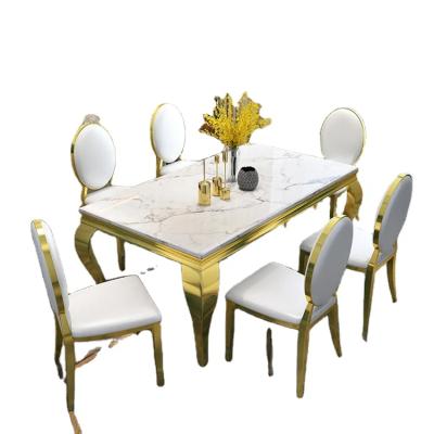 China Rectangle 1 Dining Table Chair Sets Height 30 Inches for sale