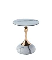 China Wholesale modern stainless steel side coffee table factory manufacture Corner table for tea for sale
