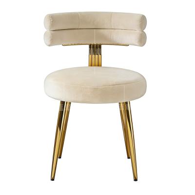 China High Quality Velvet Gold Metal Luxury Banquet Wedding Chairs for Party Events Rental for sale