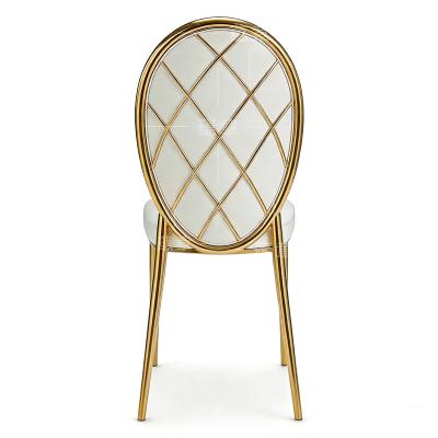 China Hot Sale Movable Cushion Modern Dinning Chairs Wedding Hotel Event Stackable Modern Dining Room Chair for sale