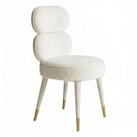 China Luxury Modern New Design Hotel Wedding Events Rental White Metal Frame Outdoor Banquet Dining Chairs Furniture for sale