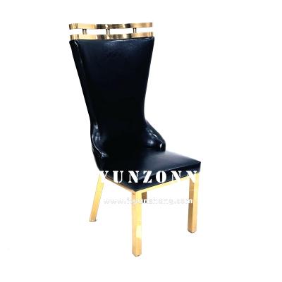 China Italian Pu Leather Cushion Dining Chair Chrome Wholesale Luxury Home Furniture Supplier Hotel Dinning Chairs for sale