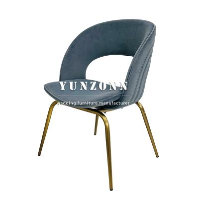 China Italian Leather Dining Chairs Luxury High-end Stainless Steel Leather Dining Chairs for sale