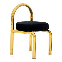 China Wedding Restaurant Upholstered Heavy Stainless Steel Metal Frame Used Hotel Dining Chairs for sale