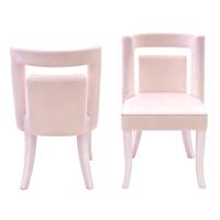 China High Quality Wedding Banquet Dining Events Velvet Iron Frame White Party Chairs for sale