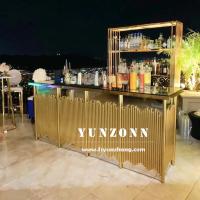 China Luxurious bar Decor Wedding Event Home Family Party Mini bar Tables Counter for sale