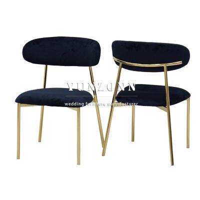 China Modern Simple Dining Chair Nordic Luxury Designer Cloth Chair Living Room Backrest Chair for sale