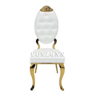 China American Popular Wholesale Modern Metal Hotel Banquet Party Stainless Steel Chair for Wedding Event for sale