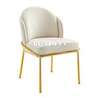 China Nordic Dining Room Furniture Metal Frame Dinning Armchair Accent Dining Chairs for Restaurant Hotel for sale
