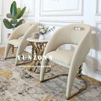 China High Quality Luxury Velvet Dining Chair Stainless Steel Dining Room Chair for Home Hotel for sale