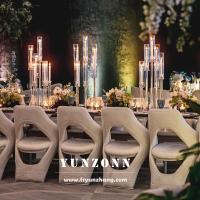 China Light Luxury Stainless Steel Backrest Dining Chairs for Home and High-End Restaurant Custom Designed for Wedding and Hotel Use for sale