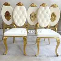China Modern Metal Stainless Steel Banquet Event Chiavari Dining Chairs Furniture for Wedding for sale