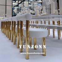 China Modern Design Luxury Metal Banquet Party Chairs High Quality Hot Sale for Hotels Dining Outdoor Wedding Reception for sale