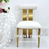 China High Quality Lamb Wool Banquet Party Chairs Modern Design Luxury Event Chairs for Wedding Reception Dining Hot Sale for Hotels for sale