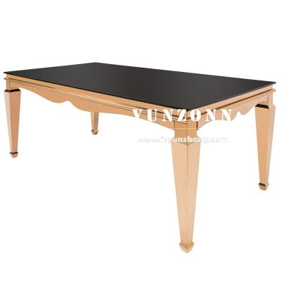China Hot Sale Washington Dining Table for Home Apartment Hotel Outdoor Wedding Reception Dining Room Furniture for sale