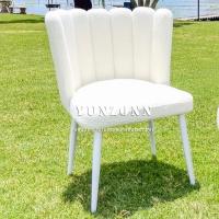 China Wholesale White Stainless Steel Daisy Chair Hotel Furniture for Banquet Parties and Events for sale