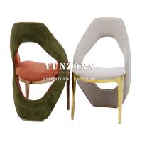 China Modern Royal Style Stainless Steel Throne Chairs Hotels Villas Living Rooms Luxury Wedding Event Furniture Dubai Style for sale