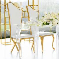 China Hot Sale Modern Farmhouse Design  Metal  Dining Chair  for Hotel Banquet and Dining Room Furniture for sale