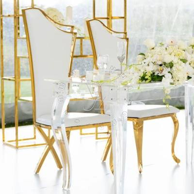 China Hot Sale Modern Farmhouse Design  Metal  Dining Chair  for Hotel Banquet and Dining Room Furniture for sale