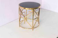 China Deluxe Living Room Home Furniture Delicate Design Modern Side Table for Hotel for sale