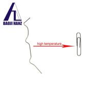 China Special paperclip shape memory nitinol paper clips for sale