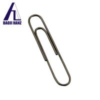 China Special paperclip shape memory nitinol paper clips for sale