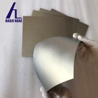 China Medical superelastic nitinol sheets plates for sale