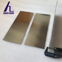 China Medical superelastic nitinol sheets plates for sale