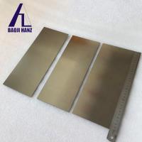 China Medical superelastic nitinol sheets plates for sale