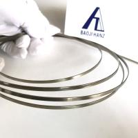 China High quality Medical grade super elastic flat nitinol wire for sale