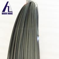China Shape Memory Nitinol Flat Wire 2mm 3mm Superelastic NiTi Alloy for Medical Use for sale