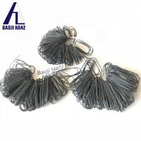 China Shape Memory Nitinol Paper Clips Black Binder Clips 55%Ni 45%Ti OEM ODM for sale