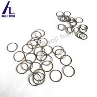 China Superelastic Medical Lock Nitinol Rings 8% Strain Biocompatible Shape Memory Alloy for sale
