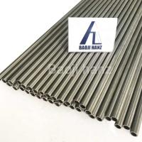 China Superelastic Nitinol Tube 5mm ASTM F2063 Nickel Titanium Memory Alloy Pipe for Medical Stent Catheter for sale