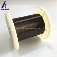 China Medical Nitinol Wire 0.1mm Diameter Shape Memory Alloy ASTM F2063-18 TiNi-YY Grade 2000mm Length for sale