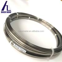 China Nitinol Flat Wire 0.5x10mm Shape Memory Alloy Wire for Medical Industry for sale
