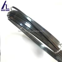 China Nitinol Flat Wire 0.5x10mm Shape Memory Alloy Wire for Medical Industry for sale