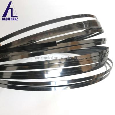 China Nitinol Flat Wire 0.4x5mm Shape Memory Alloy Wire for Medical Industry for sale