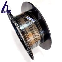 China Nitinol Flat Wire 0.8x1.3mm Shape Memory Alloy Wire for Medical Industrial Use for sale