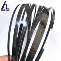 China High quality 0.4x1.2mm nitinol flat wire shape memory alloy wire for sale