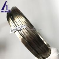 China High quality 0.4x1.2mm nitinol flat wire shape memory alloy wire for sale